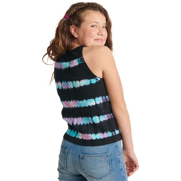 Justice | Shirts & Tops | New Justice High Neck Tanks 2pc Pack Tie Dye ...